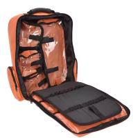 China 1680d Double Oxford Outdoor Emergency Backpack Disaster Relief Backpack First Aid Kit for sale