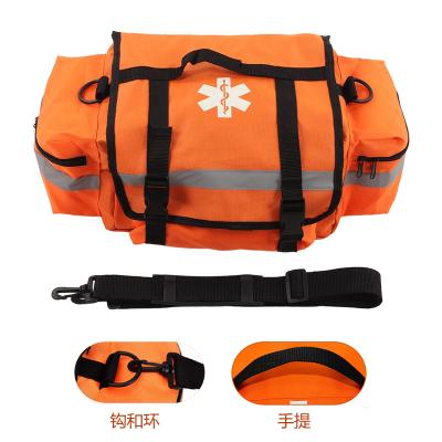 China Outdoor Foldable First Aid Kit 600D Oxford Cloth Light Large Space Rescue Emergency Kit Rescue Kit for sale