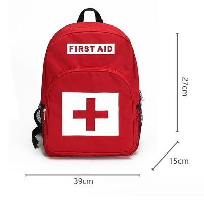 China First Aid Kit Oxford Cloth Portable Backpack Home Medical Kit Portable Emergency Backpack for sale