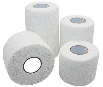 China Elastic Cotton Cohesive Bandage Tear Able Stretch Tape Sport for sale