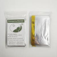 China Outdoor Survival Reflective Life Blanket Emergency Rescue  Gold Silver Cold Insulation  First Aid Blanket for sale