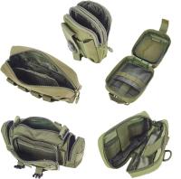China Tactical Truck Organizer Back Seat Storage Car Seat Storage Bag Molle Panels with Compartments Molle Bag for sale