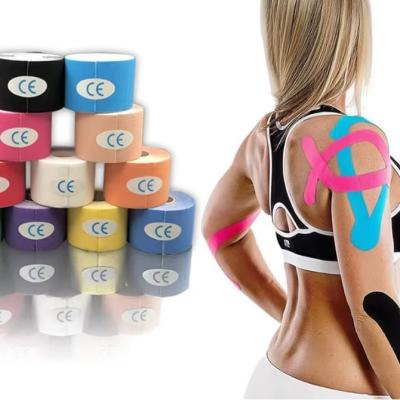 China High Quality Sport Athlete Therapy Tape 5cm Elastic Sport Tape 5M Kinesiology Tape Fast Delivery for sale