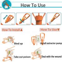 China First Aid Venom Extractor Kit Snake Bug  Bites Treatment Kit Extraction Pump Outdoor Camping Tools  Removal  Poisons Pump for sale