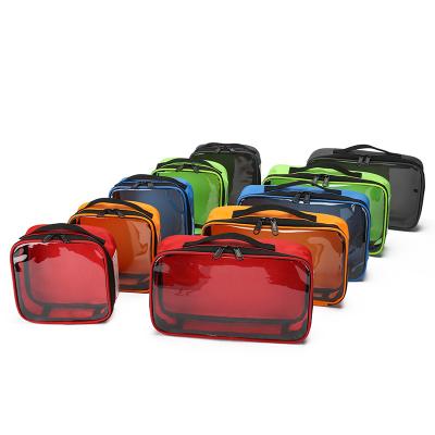 China Portable Waterproof Small-sized Transparent Medicine Bag Storage Bag Module Bag for sale