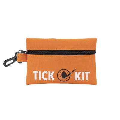 China Stainless Steel Tick & Flea Remover Tweezers Pet Dog  Cat Lice Twister for First-Aid Kit for sale