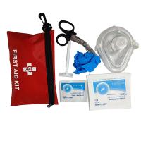 China Outdoor Home Emergency First Aid Kit with Anti-Suffocation Mask CPR Equipment Manual Power Source for Rescue Breathing Rescue for sale