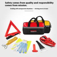 China Self-Driving car emergency kit  auto first aid kit portable multi-functional tools Rescue equipment for sale