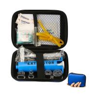 China Saferlife Emergency First Aid Kit for Snake Bites Bee Stings Venom Extractor Suction Pump Bonus CPR Face Shield  for Hiking for sale