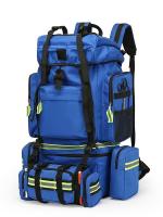 China Large Capacity Waterproof Zipper Fashion Forest Fire Fighting Emergency Rescue Rucksack Epidemic Prevention Mountaineering for sale