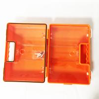 China Wholesale ABS Plastic First Aid Box Wall-Mounted Waterproof Survival First Aid Box Kit Case for sale