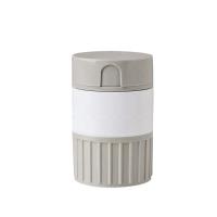China Four-in-one Pill Box Dust-proof Multi-function ABS Pill Cutter Portable Pill Box for sale