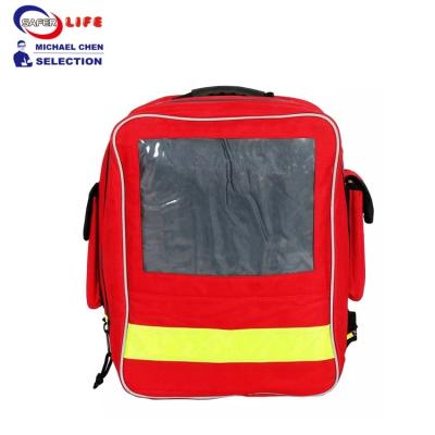 China 2020 New Saferlife First Aid Kit Nylon Medical Bag Amblance Use with Medical Equipment for sale