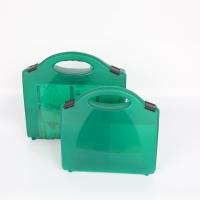 China Medical Green Work Place First Aid Kits Wall Mount 10 Persons BS 8599-1:2011 UK CE ISO13485 for sale