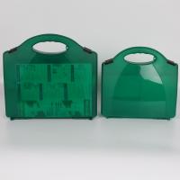 China Medical Green Work Place First Aid Kits Wall Mount 10 Persons BS 8599-1:2011 UK CE ISO13485 for sale