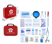China Portable Mini Medical First Aid Kit Travel Custom Small First Aid Kit Emergency Red First Aid Bag for sale