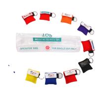 China CPR Face Mask  Gift Present Kit Promotion of First Aid Deluxe  with Key Chain for sale