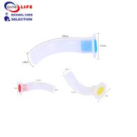 China Medical Oral Airway First Aid EMS Equipment Oropharyngeal Airway Tube Soft PE Reinforced Bite Block Smooth Surface for sale