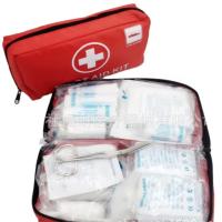 China Portable DIN13164 Standard Vehicle First Aid Kit Car Survival Kit for sale