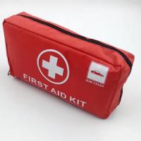 China Portable DIN13164 Standard Vehicle First Aid Kit Car Survival Kit for sale