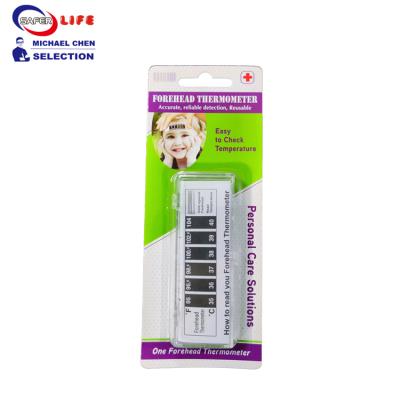 China Forehead Thermometer Strip Fast test Temperature Kids Medical for sale
