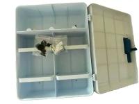 China Plastic First Aid Kit Box Cabinet Large Wall Mounted Storage Case With Lock for sale