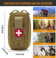 China Medical Tactical Bag for Camping Outdoor Combat Survival Tactical Emergency Casualty Care Set First Aid Kit for sale