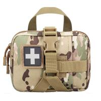 China Tactical Medicine Large Capacity IFAK Bag Removable Quick Release Bag Patch Molle First Aid Kit for sale