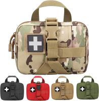 China Tactical Medicine Large Capacity IFAK Bag Removable Quick Release Bag Patch Molle First Aid Kit for sale