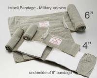 China Israeli Emergency Trauma Dressing 4 6 Inch Compression Bandage For Tactical First Aid Kit for sale