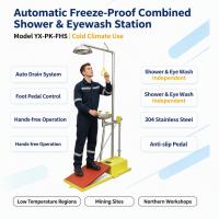 China Shower & Eyewash Station YX‑PK‑FHS for sale