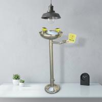 China 304 SS Floor‑Mounted Eyewash Station for sale