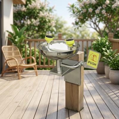 China Wall‑Mounted Emergency Eyewash Station for sale