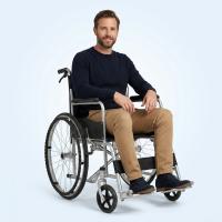 China Saferlife SL-L08 Folding Reclining Commode Wheelchair for Whole Body Rehabilitation for sale