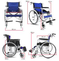 China Saferlife-SL-L02-Lightweight-Portable-Travel-Wheelchair for sale