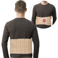 China Universal Sports Support Waist Brace Belt Flexible Polyester Cotton Breathable Tractor Widened Inflatable Air Column for sale
