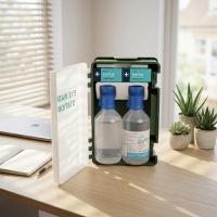 China Eye wash box with
2bottle 500ml eyewash for sale
