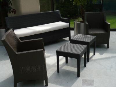 China outdoor garden rattan sofa/hotel sofa/patio sofa-9176 for sale