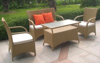 China Patio rattan sofa garden furniture-11002 for sale