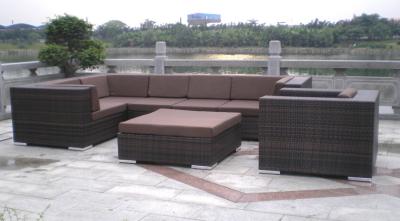 China outdoor furniture rattan modular sofa-11007 for sale