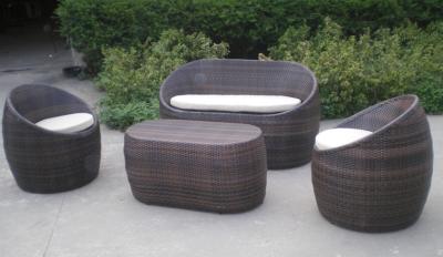 China wicker beach sofa collection-10001 for sale