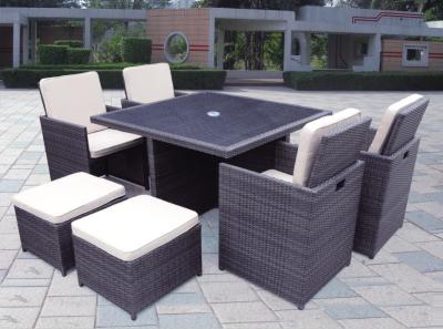 China Outdoor furniture wicker dinning table--9064 for sale
