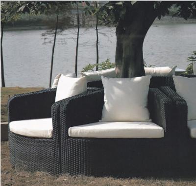 China Gaden wicker round sofa around tree or pillar  --9215 for sale