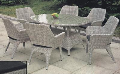 China Outdoor furniture rattan dinning set --16018 for sale