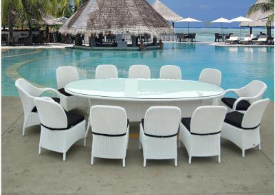 China Outdoor furniture rattan dinning set --8155 for sale