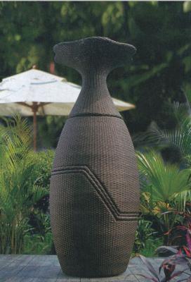 China 5pcs Stackable flower vase rattan outdoor sofa set--9082 for sale