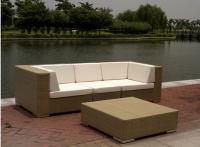 China Hotel furniture rattan modular sofa --9145 for sale
