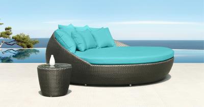 China outdoor furniture rattan daybed -9444 for sale