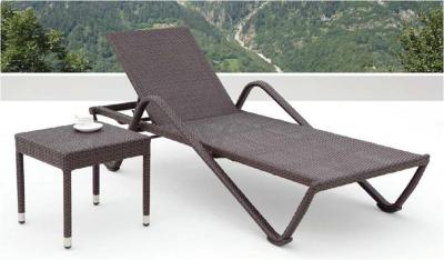 China rattan chaise lounger furniture -4016 for sale