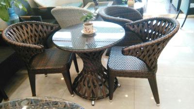 China Outdoor furniture rattan dinning set --3800 for sale
